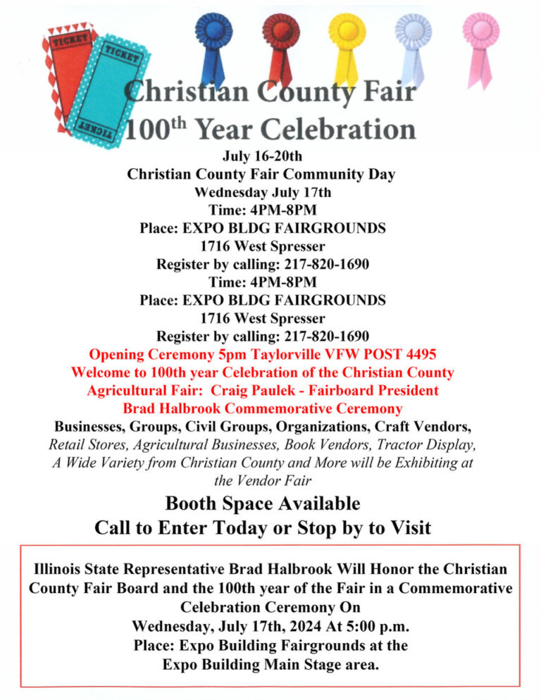 Christian County Agricultural Fair | Taylorville, Illinois